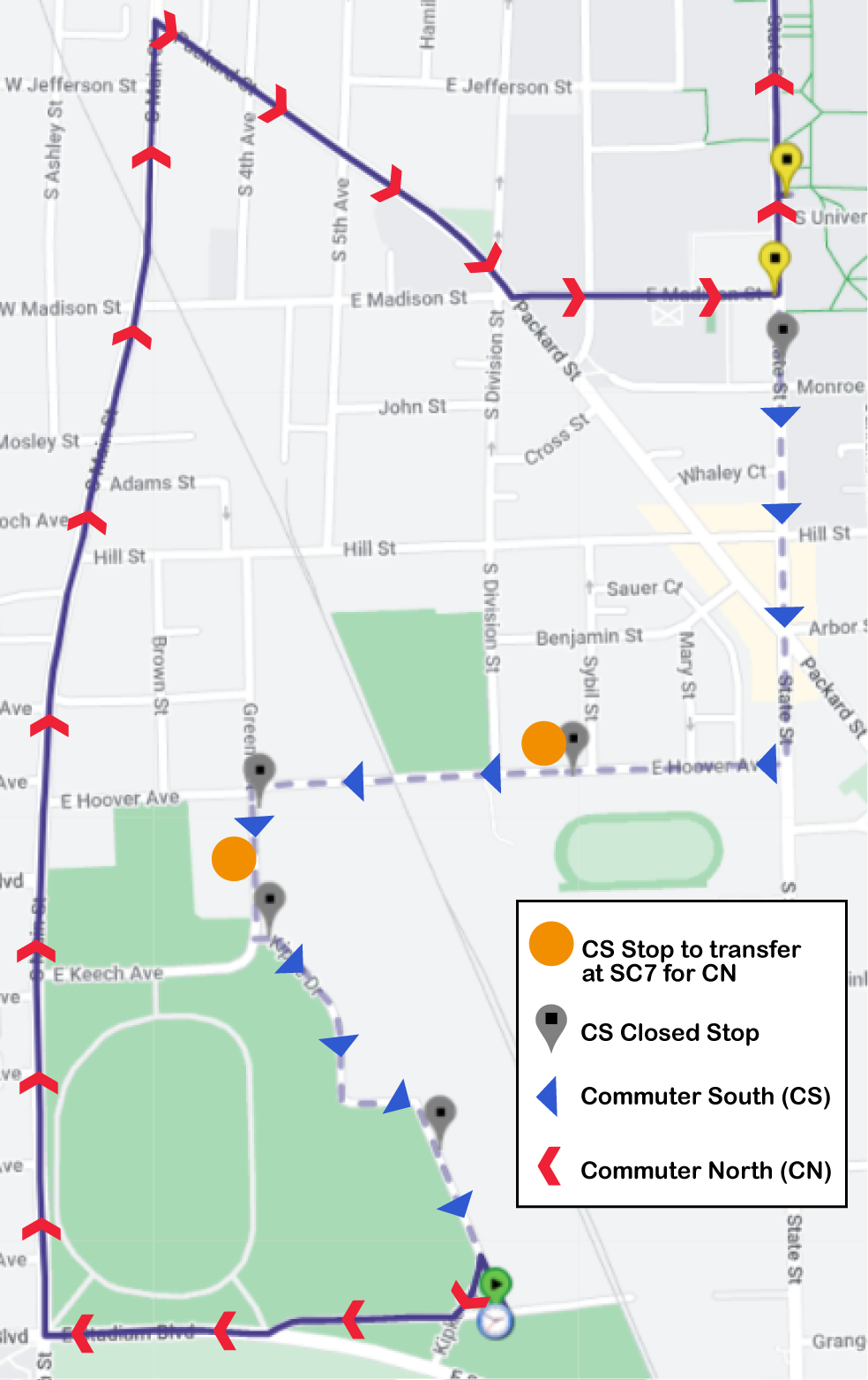 Hill Street Construction Detours Affecting Campus Transportation ...