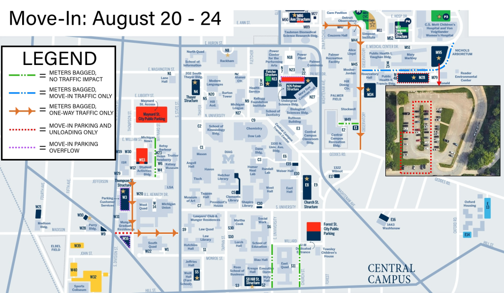 Fall 2025 Student Move-In is August 20-August 24 - Logistics ...