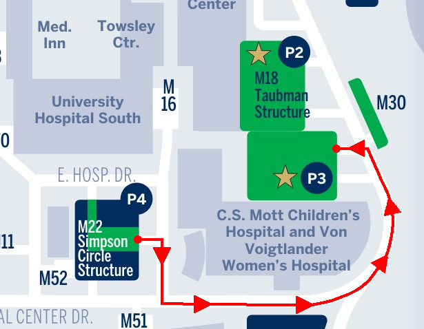 P2/P3 Parking from P4 - Logistics, Transportation & Parking